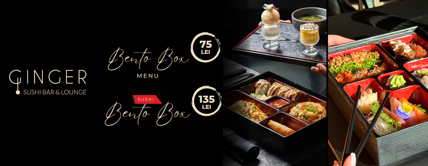 Bento Box Menu - Taste of Bucharest